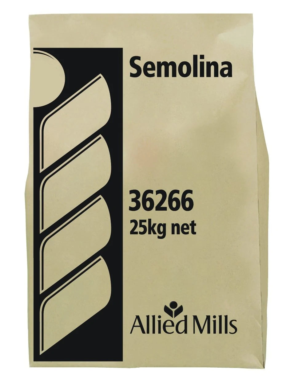 ALLIED MILLS SEMOLINA FINE BAG 25KG — Marketplace